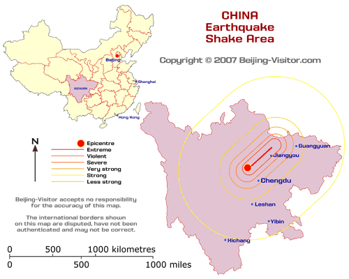 China Maps | Beijing Visitor Travel Guide To China