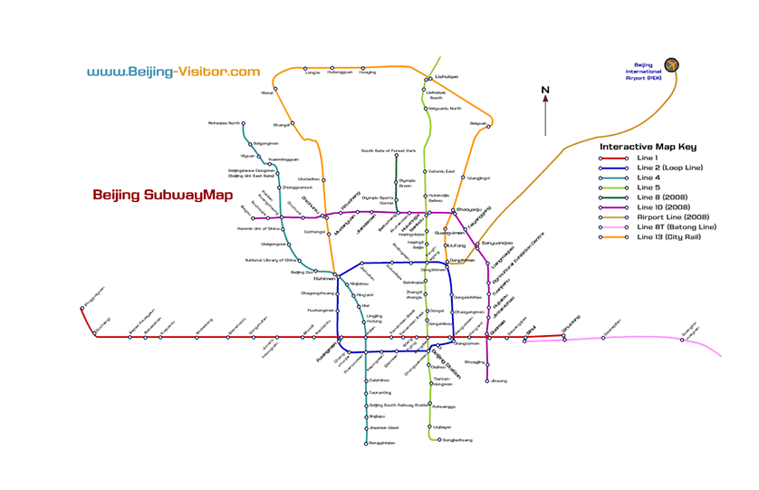 China Maps | Beijing Visitor Travel Guide To China